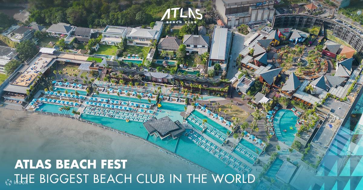 Penerimaan Umum Atlas Beach Club di Bali - Klook Indonesia